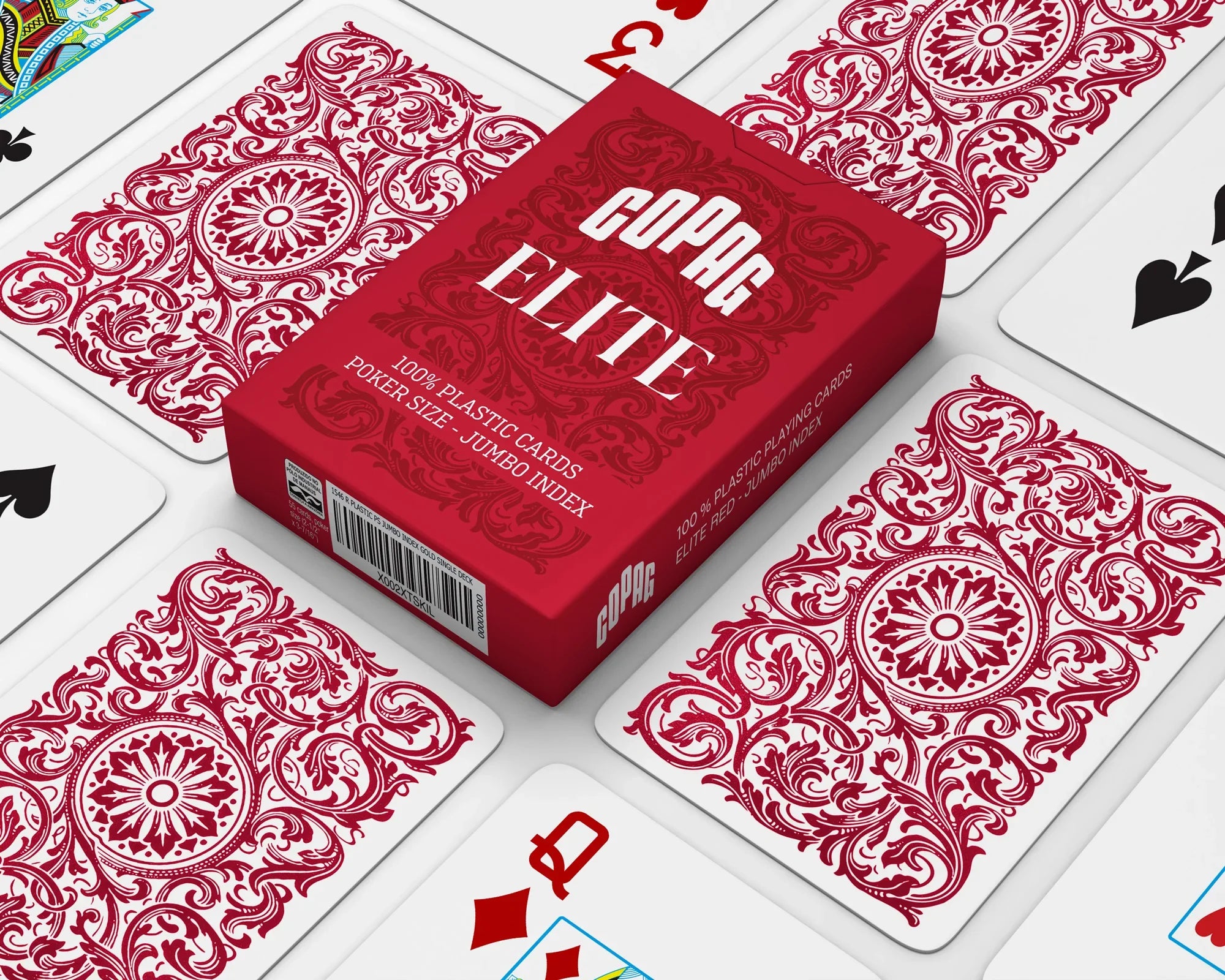COPAG Elite Plastic Playing Cards – Durable, Pro-Level Quality